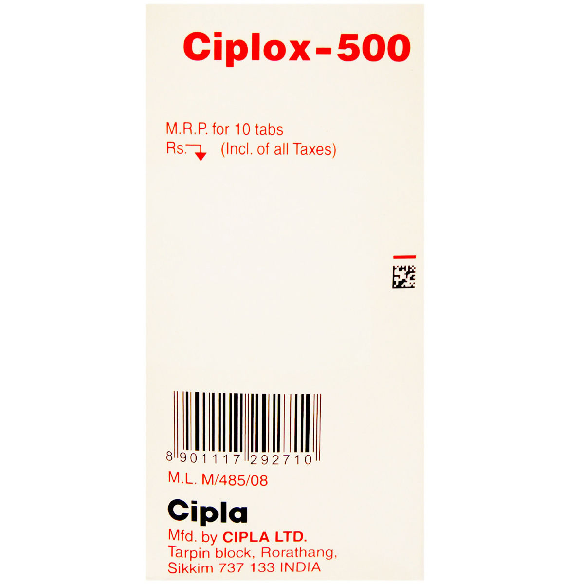 Ciplox-500 Tablet | Uses, Side Effects, Price | Apollo Pharmacy