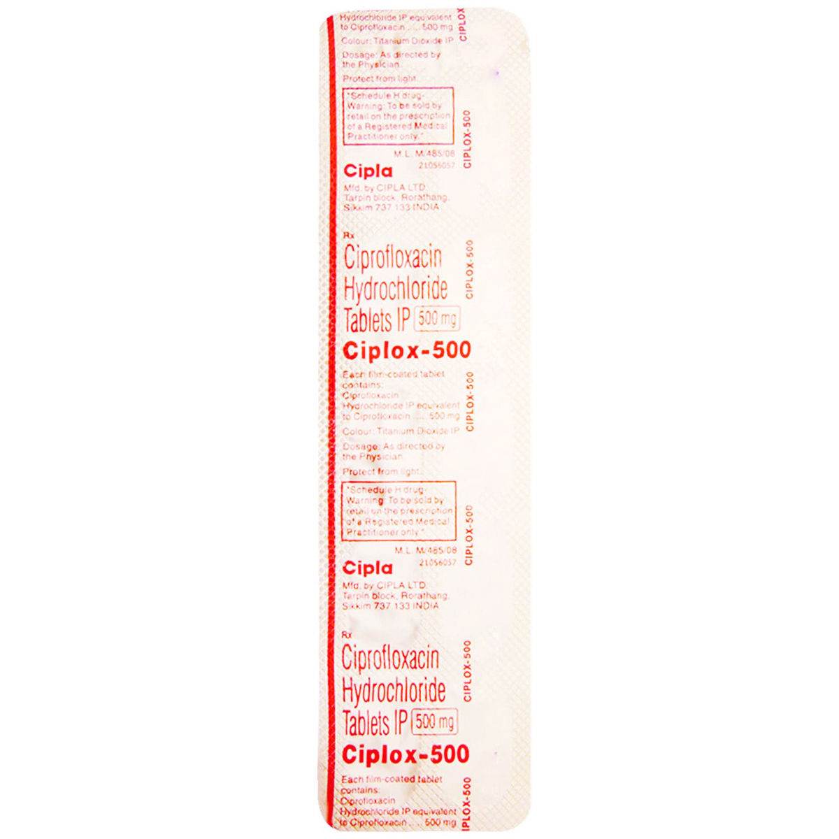 Ciplox-500 Tablet | Uses, Side Effects, Price | Apollo Pharmacy