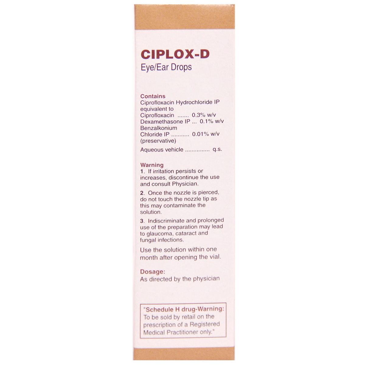 Ciplox-D Eye/Ear Drops | Uses, Side Effects, Price | Apollo Pharmacy