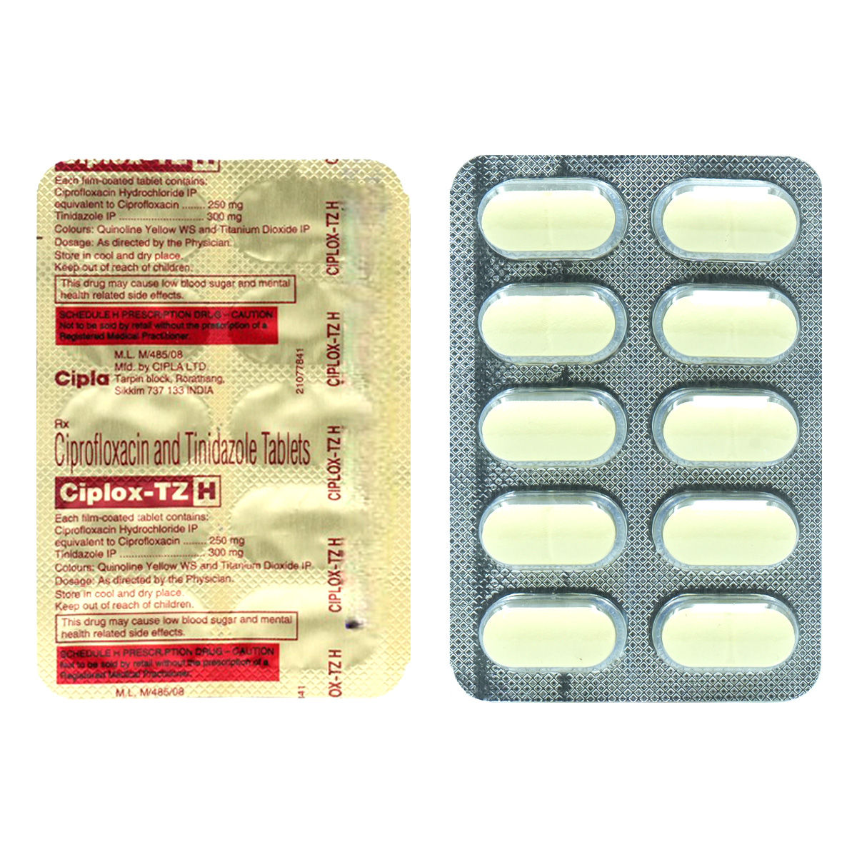 Ciplox TZ H Tablet | Uses, Side Effects, Price | Apollo Pharmacy