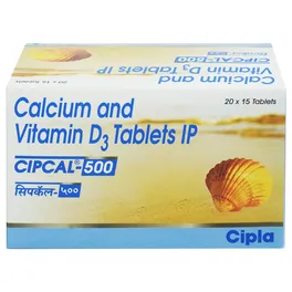 Buy Cipcal-500 Tablet | 19 Minutes Delivery | Apollo Pharmacy