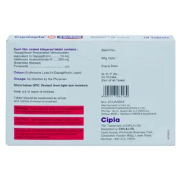 Cipdapla M 10/500 Tablet | Uses, Side Effects, Price | Apollo Pharmacy