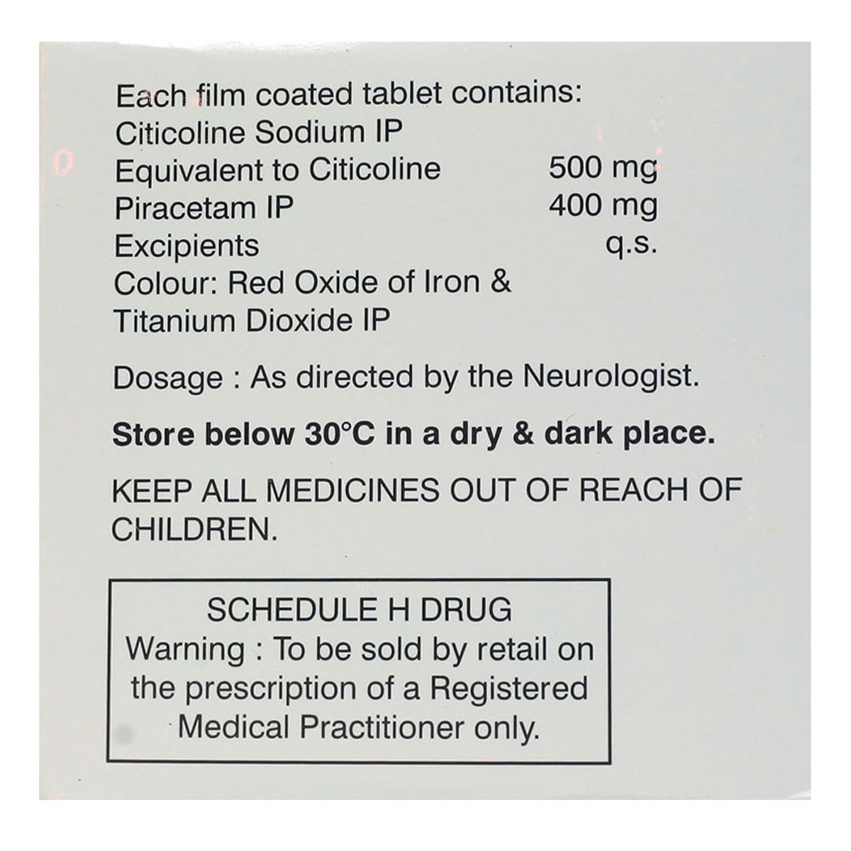 Citistar-PM Tablet 10's Price, Uses, Side Effects, Composition - Apollo ...