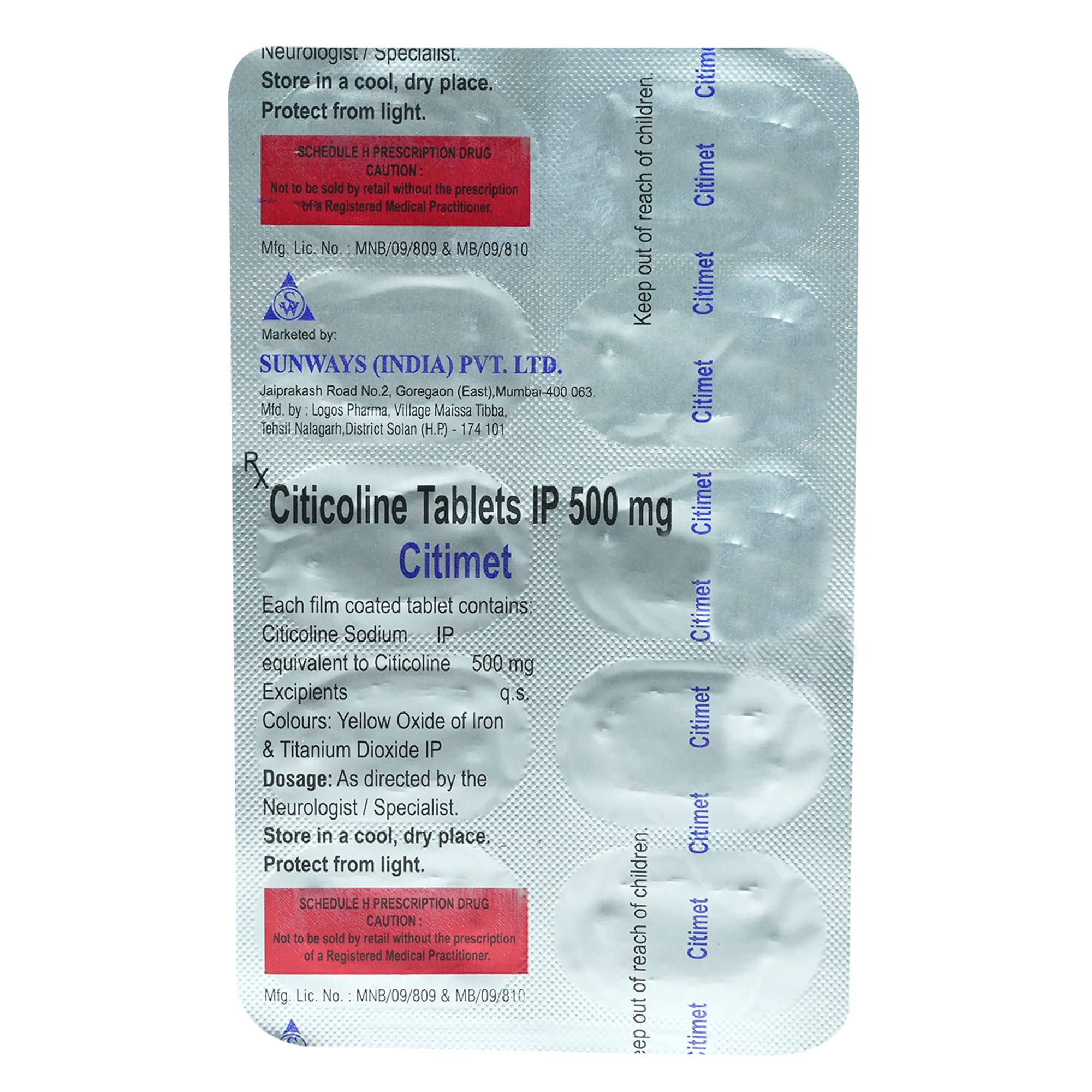 Citimet Tablet | Uses, Side Effects, Price | Apollo Pharmacy