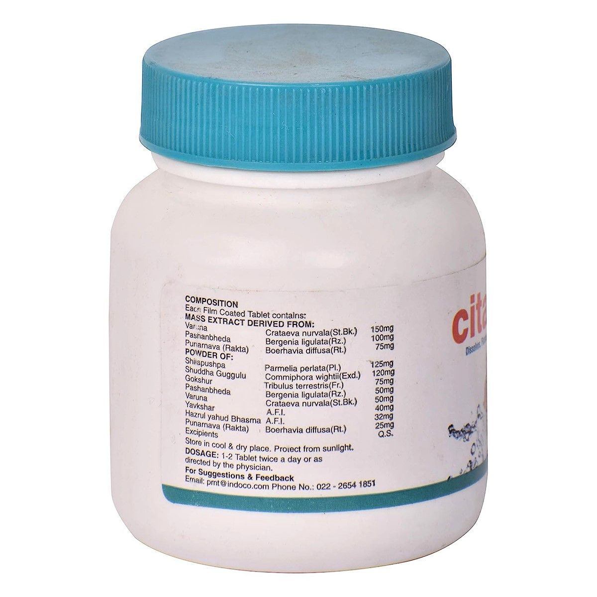 Cital-H, 60 Tablets Price, Uses, Side Effects, Composition - Apollo ...