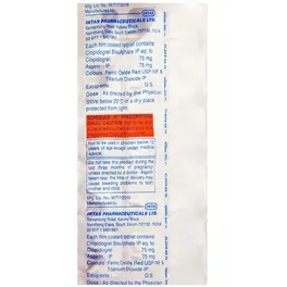Clavix-AS 75 Tablet | Uses, Side Effects, Price | Apollo Pharmacy