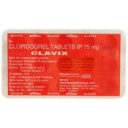 Clavix Tablet | Uses, Side Effects, Price | Apollo Pharmacy