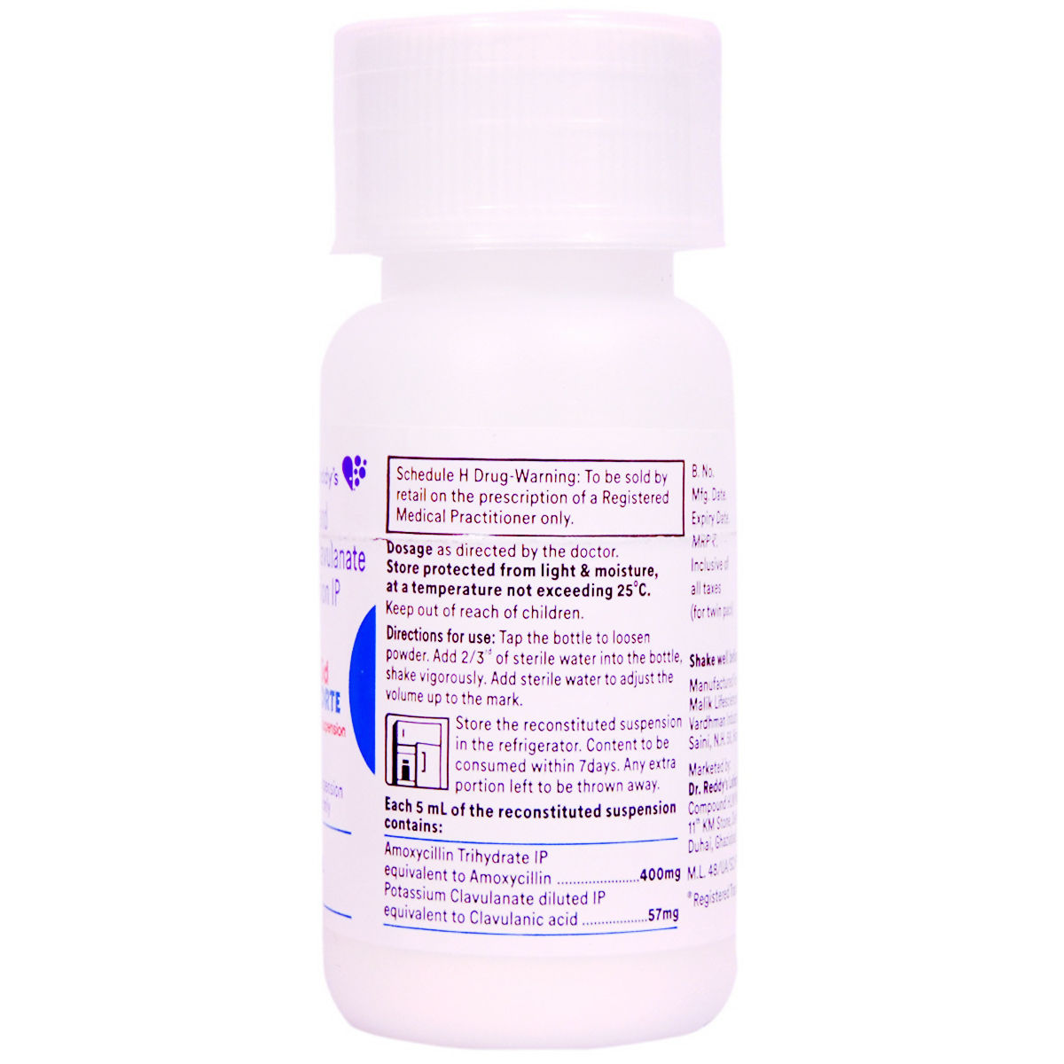 Clamp-Kid Forte Suspension | Uses, Side Effects, Price | Apollo Pharmacy