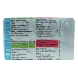 Claribid 500 Tablet | Uses, Side Effects, Price | Apollo Pharmacy