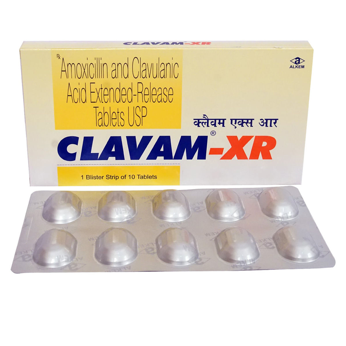 Clavam XR Tablet 10's Price, Uses, Side Effects, Composition - Apollo ...