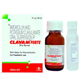 Clavam Forte Dry Syrup | Uses, Side Effects, Price | Apollo Pharmacy