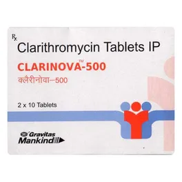 Clarinova-500 mg Tablet | Uses, Side Effects, Price | Apollo Pharmacy