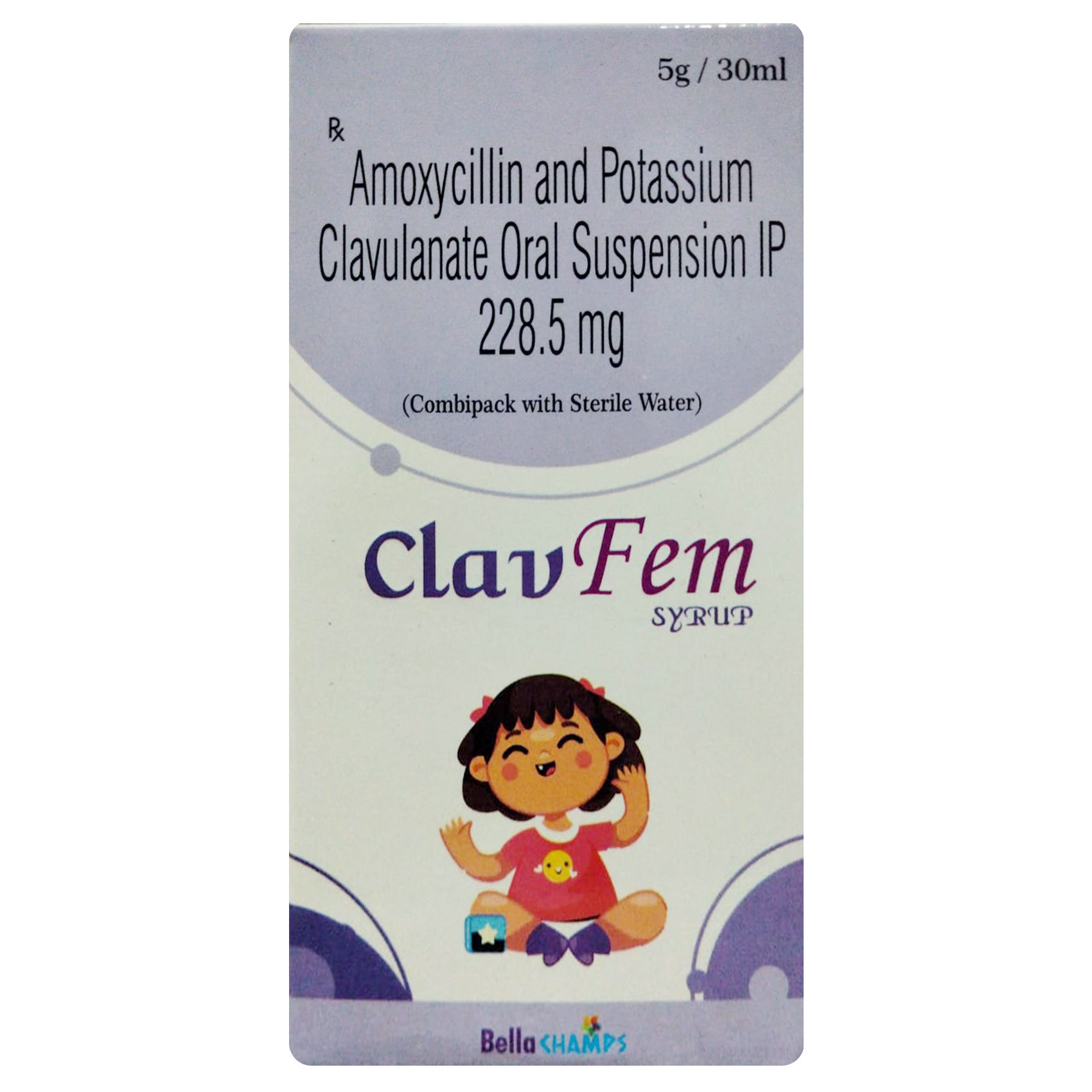 Clav Fem Paediatric Syrup | Uses, Side Effects, Price | Apollo Pharmacy