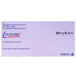 Clexane 20mg Injection | Uses, Side Effects, Price | Apollo Pharmacy