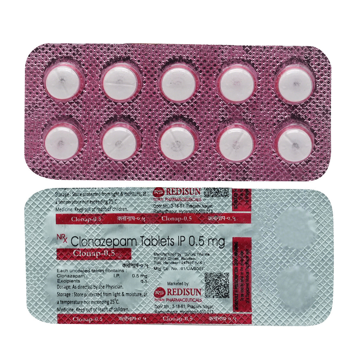 Clonap 0.5 mg Tablet 10's Price, Uses, Side Effects, Composition ...