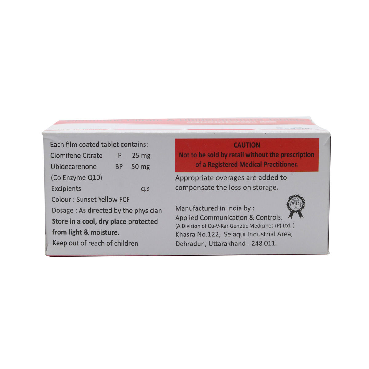 Clomova 25mg Tablet 10's Price, Uses, Side Effects, Composition ...