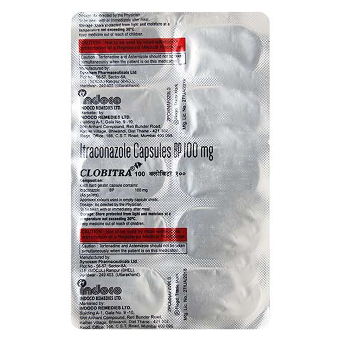 Clobitra 100 mg Capsule | Uses, Side Effects, Price | Apollo Pharmacy