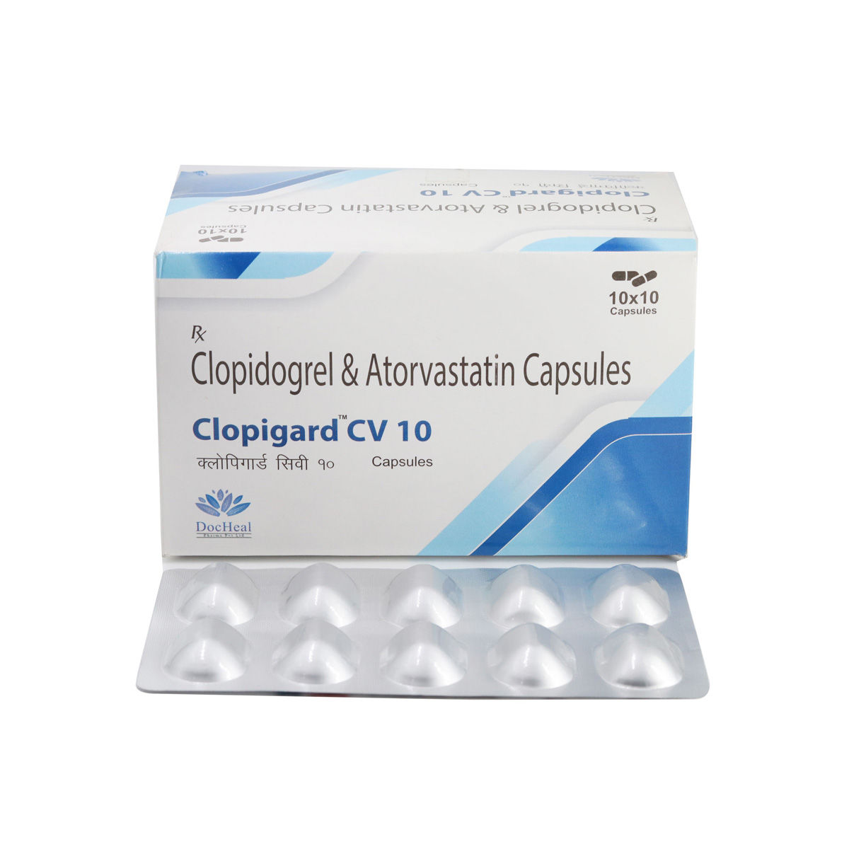 CLOPIGARD CV 10 CAPSULES 10'S Price, Uses, Side Effects, Composition ...