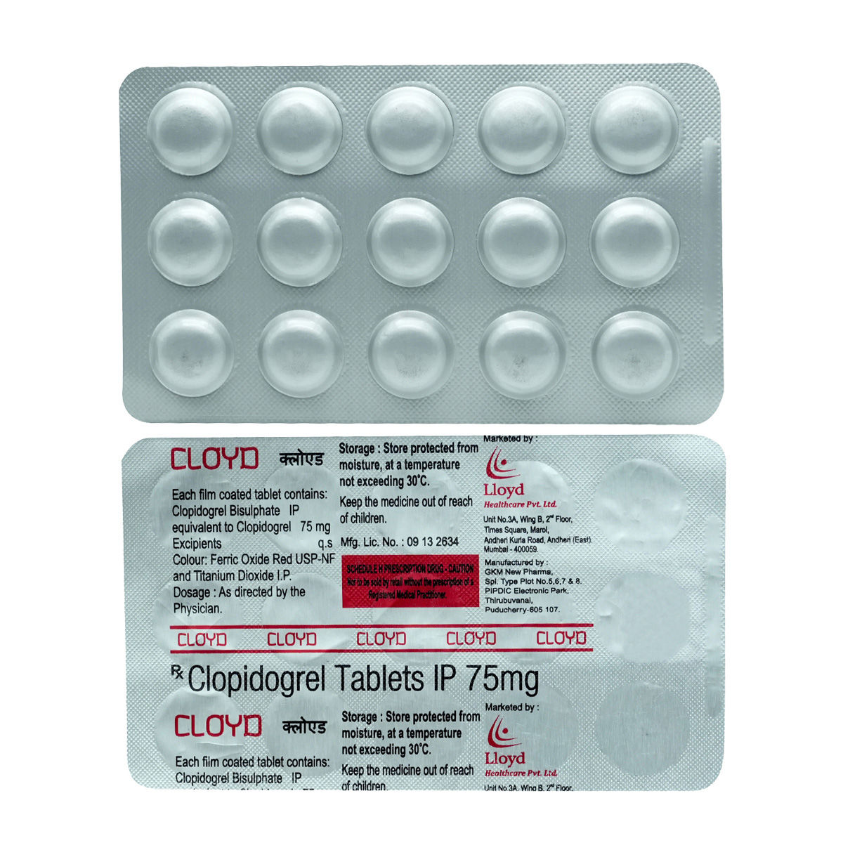 Cloyd 75 Tablet 15's Price, Uses, Side Effects, Composition - Apollo ...