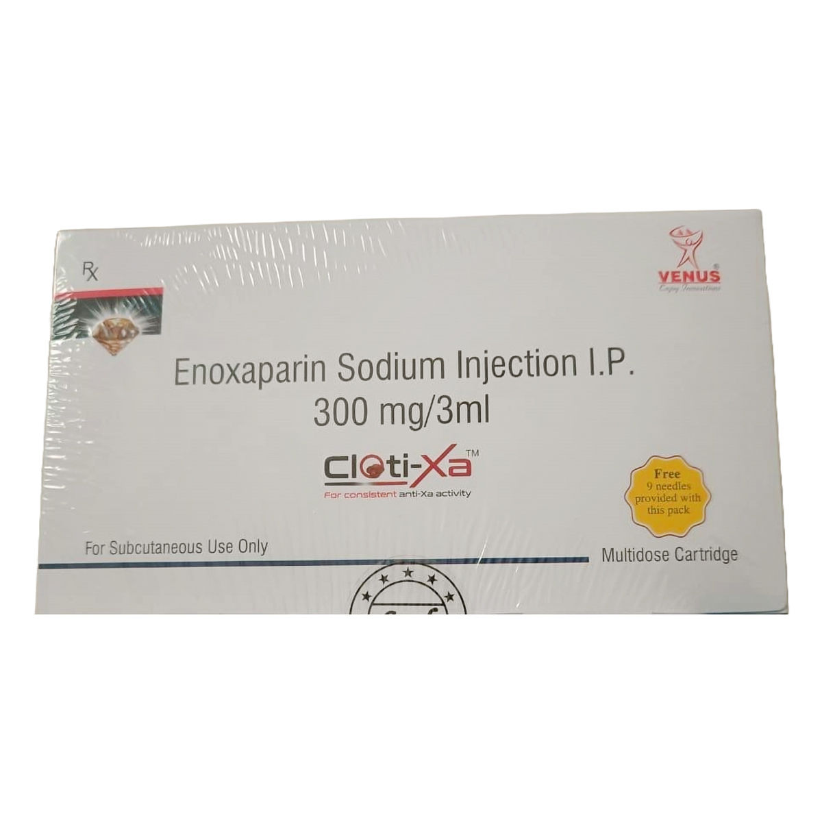 Cloti-Xa 300Mg/3 ml Cartridge Injection | Uses, Side Effects, Price ...