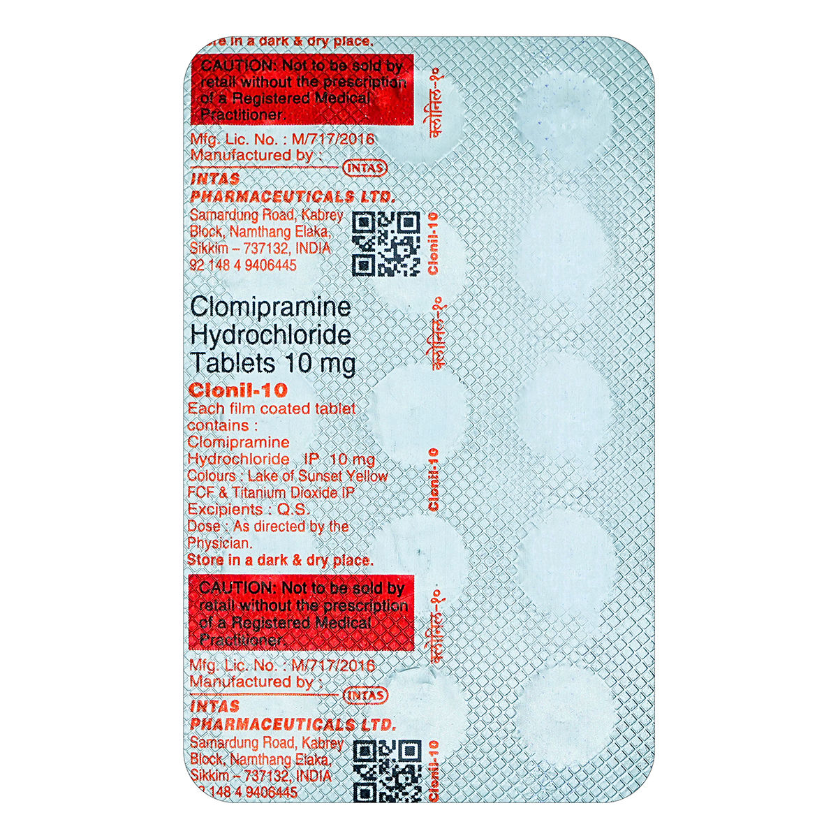 Clonil-10 Tablet 15's Price, Uses, Side Effects, Composition - Apollo ...