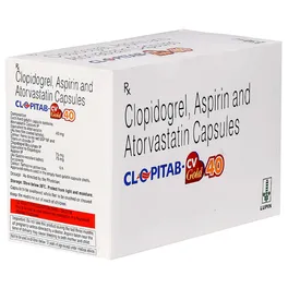 Clopitab-CV Gold 40 Capsule | Uses, Side Effects, Price | Apollo Pharmacy