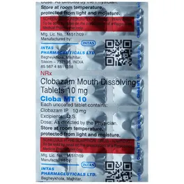 Cloba MT 10 mg Tablet 15's | Uses, Side Effects, Price | Apollo Pharmacy