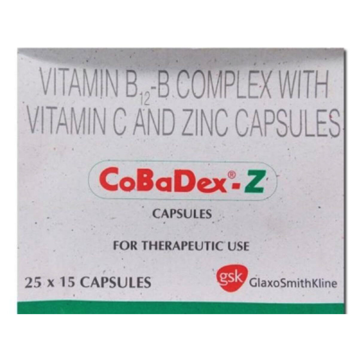 Cobadex-Z Capsule | Uses, Side Effects, Price | Apollo Pharmacy