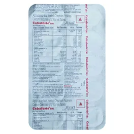Cobaforte CD3 Tablet | Uses, Side Effects, Price | Apollo Pharmacy