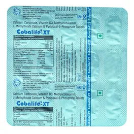 Cobalife XT Tablet | Uses, Side Effects, Price | Apollo Pharmacy