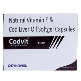 Codvit Softgel Capsule | Uses, Side Effects, Price | Apollo Pharmacy