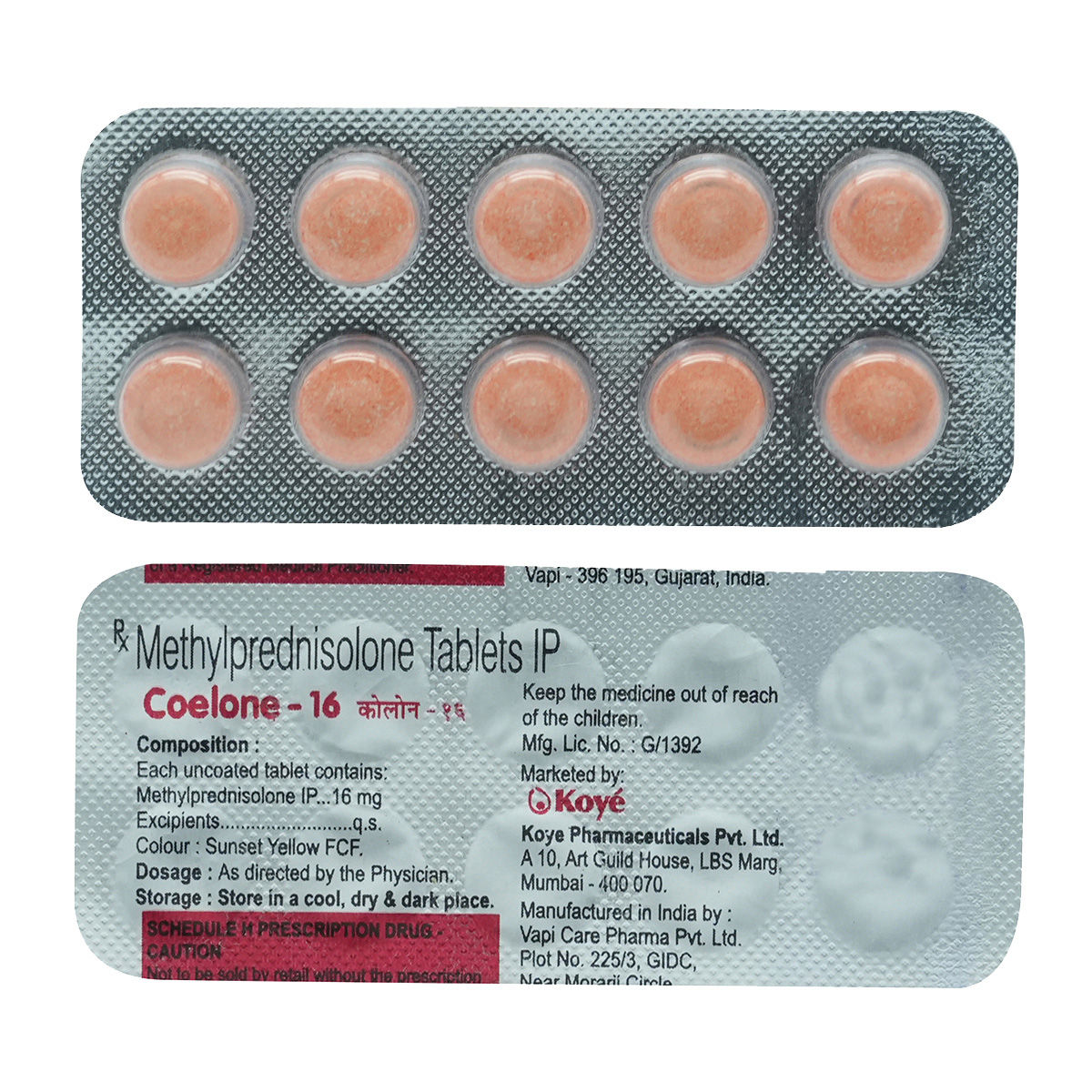 Coelone 16 mg Tablet 10's Price, Uses, Side Effects, Composition ...