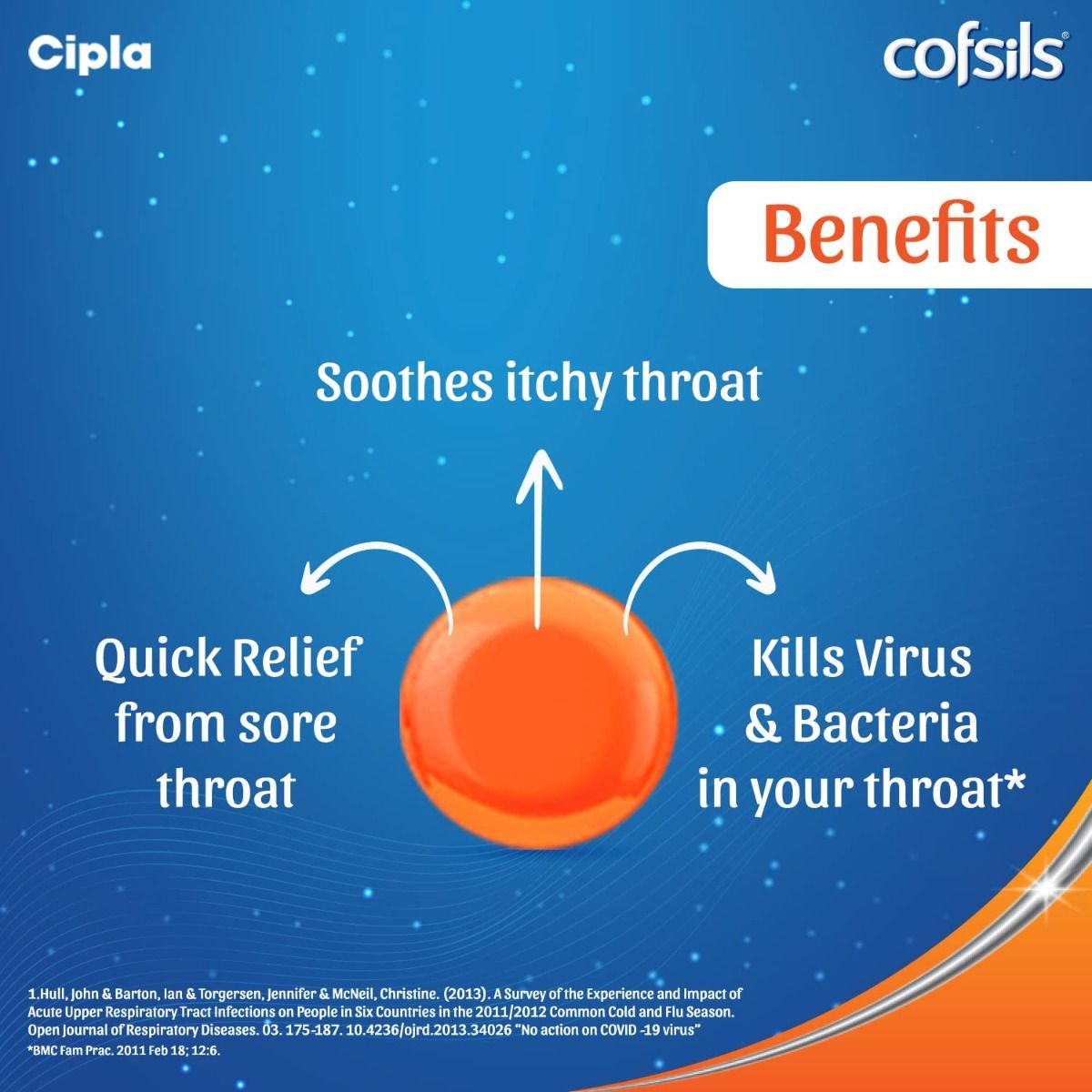 Cofsils Orange Flavour, 10 Lozenges Price, Uses, Side Effects ...