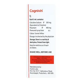 Cognivin Syrup | Uses, Side Effects, Price | Apollo Pharmacy