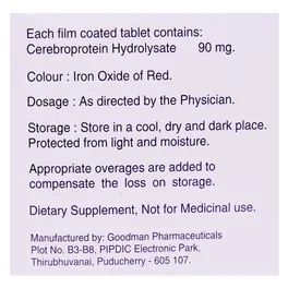 Cognifast Tablet | Uses, Side Effects, Price | Apollo Pharmacy