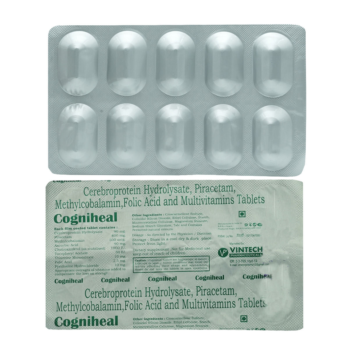 Cogniheal Tablet 10's Price, Uses, Side Effects, Composition - Apollo ...