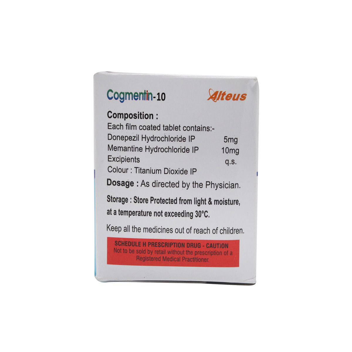 Cogmentin 10 mg Tablet 15's Price, Uses, Side Effects, Composition ...