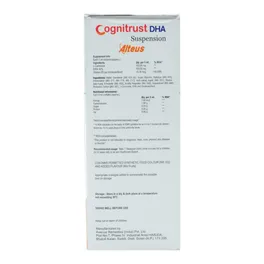 Buy COGNITRUST DHA MIX FRUITS FLAV SUSP | 19 Minutes Delivery | Apollo ...