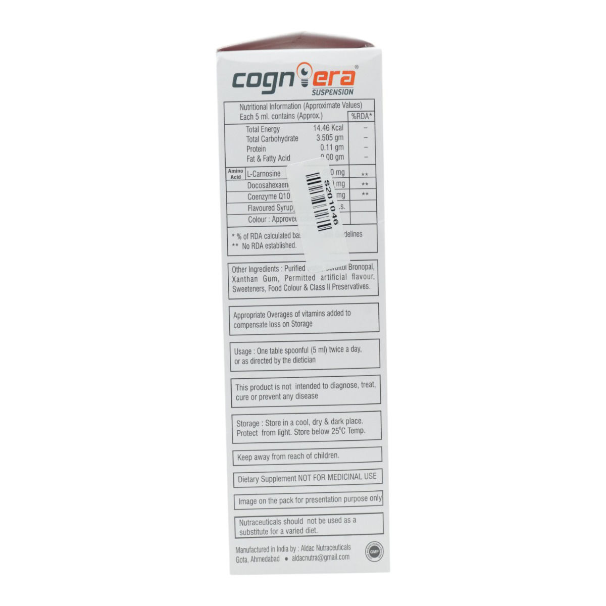 Cogniera Sugar Free Mango Suspension 200 ml Price, Uses, Side Effects ...