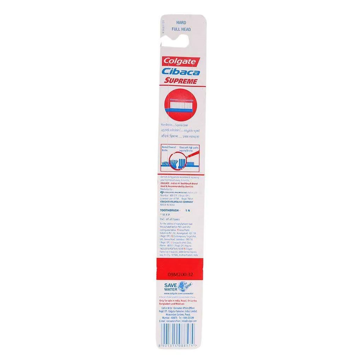 Buy Colgate Cibaca Supreme Toothbrush, 1 Count | 19 Minutes Delivery ...