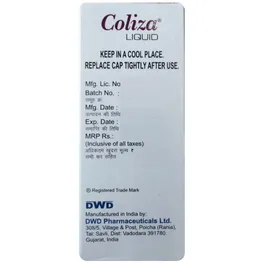 COLIZA DROPS | Uses, Side Effects, Price | Apollo Pharmacy