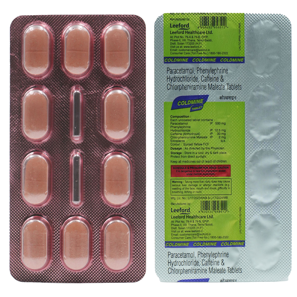 Coldmine Tablet | Uses, Side Effects, Price | Apollo Pharmacy
