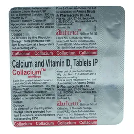 Collacium Tablet | Uses, Side Effects, Price | Apollo Pharmacy