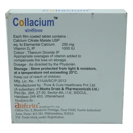 Collacium Tablet | Uses, Side Effects, Price | Apollo Pharmacy