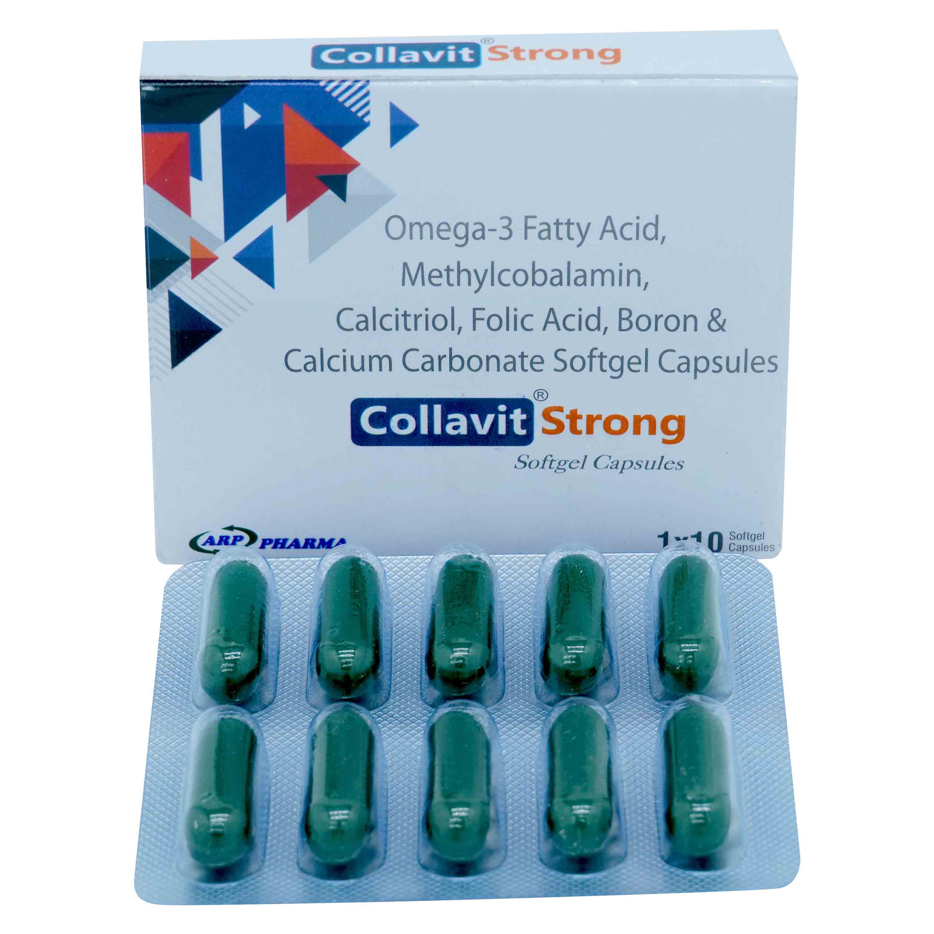 Collavit Strong Softgel Capsule | Uses, Side Effects, Price | Apollo ...