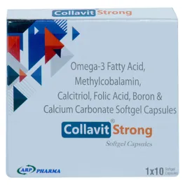 Collavit Strong Softgel Capsule | Uses, Side Effects, Price | Apollo ...