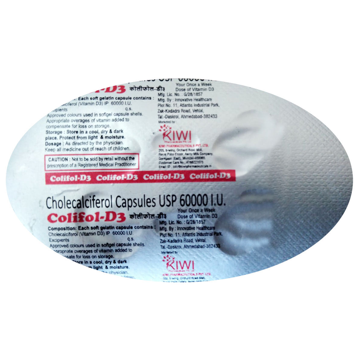 Colifol-D3 Softgel Capsule | Uses, Side Effects, Price | Apollo Pharmacy
