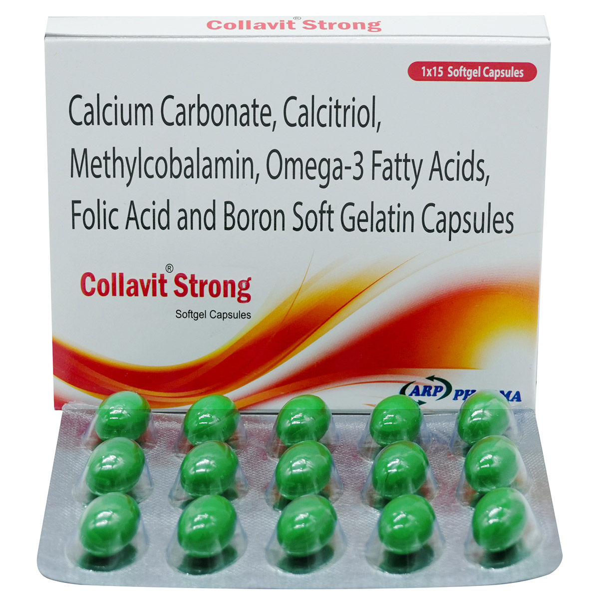 Collavit Strong Softgel Capsule 15's | Uses, Side Effects, Price ...
