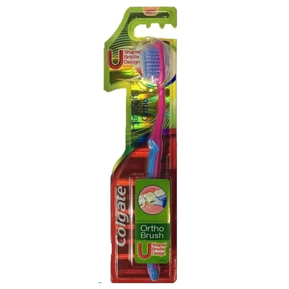 Buy Colgate Ortho Slimsoft Ultrasoft Toothbrush, 1 Count | 19 Minutes ...