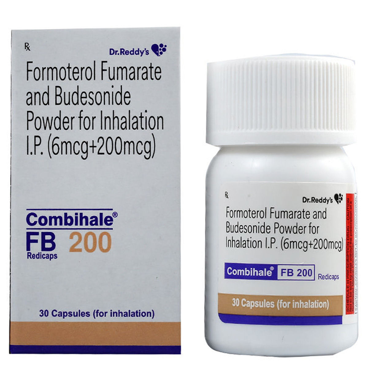 Combihale FB 200 Redicaps | Uses, Side Effects, Price | Apollo Pharmacy